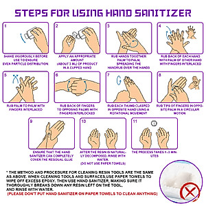 PUDUO Resin Cleaner Water Softener, Epoxy Resin Remover, Resin Remover Tools, Cleaner for Epoxy Resin, UV Resin, Resin Molds, 8 OZ Epoxy Hand Scrub Cleaner/Hand Soap (8 OZ)…