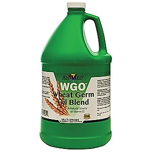 AniMed WGO Wheat Germ Oil Blend For Horses and Dogs (1 Gallon Bottle)