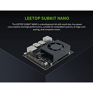 youyeetoo Jetson Nano Developer Kit, Onboard 16GB EMMC,Support SD Card SSD Extensions for AI Machine Learning(Fan Cooling)