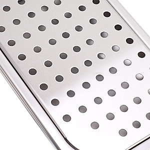 Glass Rinser, Countertop Commercial Pitcher Rinser, High Pressure Cup Washer, Stainless Steel Cup Washer with Drain Drip Tray Hose for Home Kitchen, Restaurant, Bar, Coffee