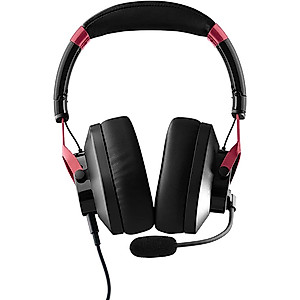 Austrian Audio PG16 Pro Gaming Headset with Microphone (Foldable Gaming Accessories, High Resolution Sound, Memory Foam Ear Pads for Optimal, Detachable 1.4m Cable), Black/Red, One Size