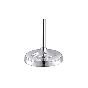 JONATHAN Y JYL2028A Aubrey 59.5" Crystal/Metal LED Floor Lamp Contemporary,Glam,Transitional for Bedrooms, Living Room, Office, Reading, Clear/Chrome