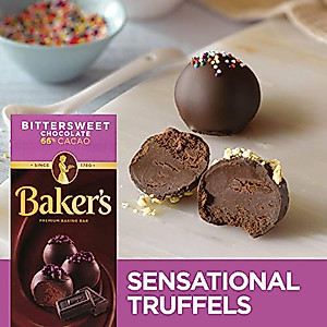 Baker's Premium Bittersweet Chocolate Baking Bar (4 oz Bar)