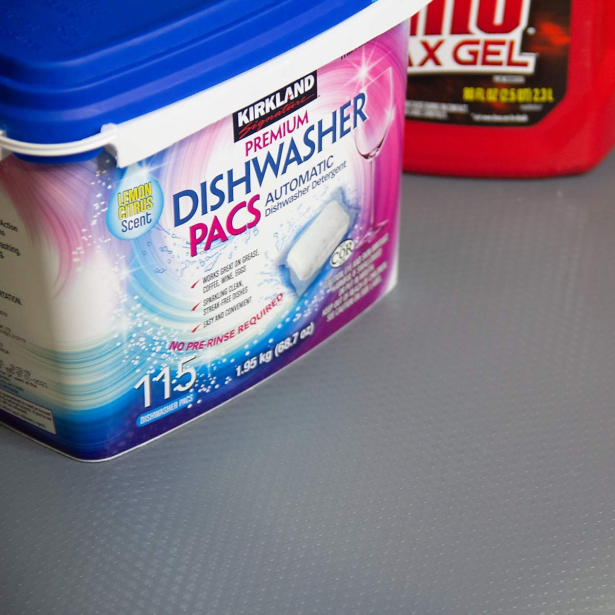 Grand Fusion Under Sink Shelf Guard, 48 inch x 24 inch Durable Shelf Liner Protects from Spills