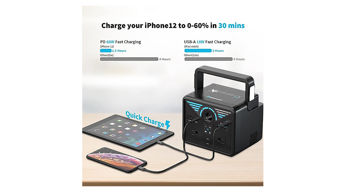 Renogy Phoenix 300 Solar Generator - Power Anytime, Anywhere