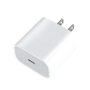 BoxWave Charger Compatible with Innioasis G1 - PD GAN miniCube (30W), 30W Tiny PD GAN Type-C Wall Charger - Winter White