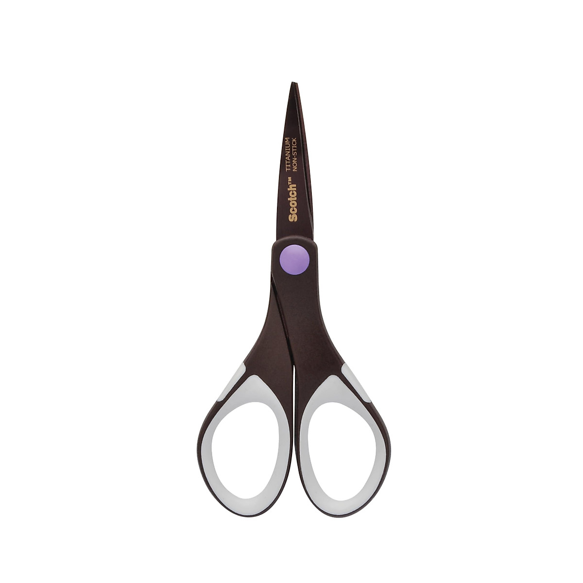 Scotch 6" Precision Ultra Edge Titanium Non-Stick Scissors, Ideal for Fabric, Crafts, Cardstock and Photos (1466TUNS-MIX)