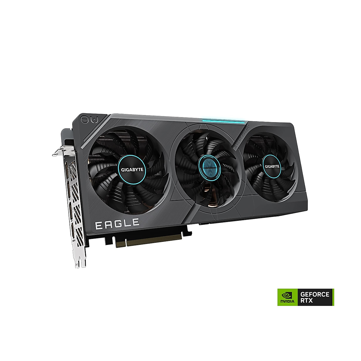 GIGABYTE GeForce RTX 4070 Ti Eagle OC 12G Graphics Card, 3X WINDFORCE Fans, 12GB 192-bit GDDR6X, GV-N407TEAGLE OC-12GD Video Card