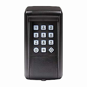 Mighty Mule MMK200 MMK201 Digital Wireless Keypad, Black