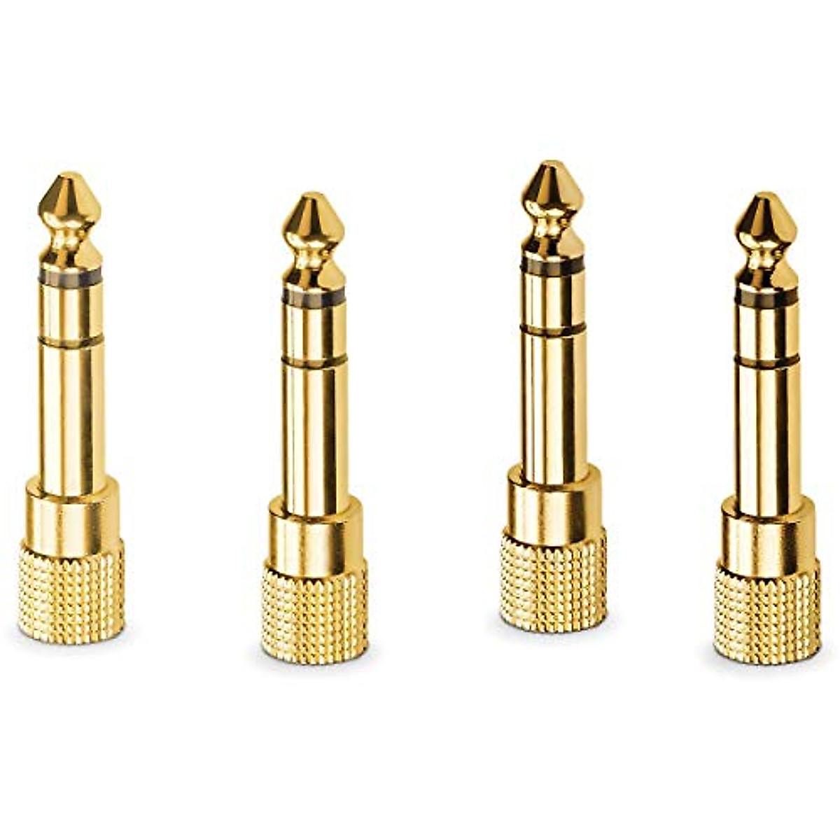 Rode HJA-4 3.5mm TRS to 1/4" Headphone Adapters, 4-Pack