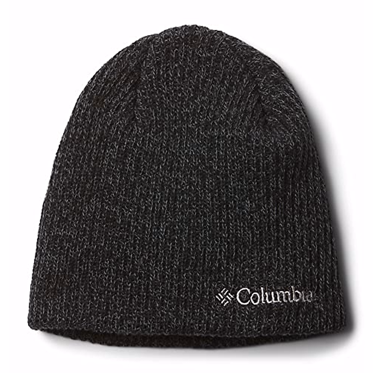 Columbia Whirlibird Watch Cap Beanie, Black/Graphite Marled, One Size