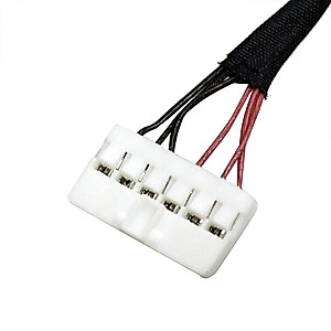 GinTai DC Power Jack w/Cable Socket Plug Connector Charging Port Replacement for ASUS X550J