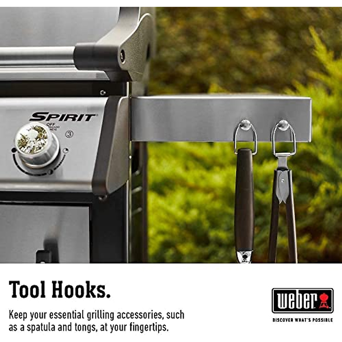 Weber Spirit S-315 Liquid Propane Gas Grill, Stainless Steel