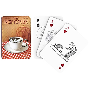 New York Puzzle Company Cat Cartoon Playing Cards