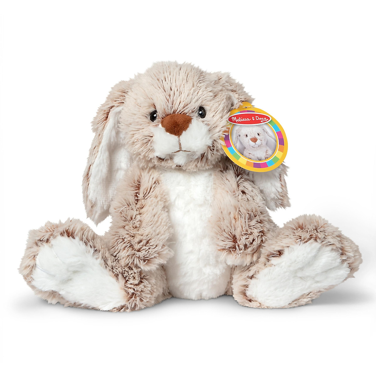 Melissa & Doug Burrow Bunny Rabbit Stuffed Animal (9 inches)