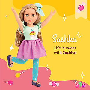 Glitter Girls - Sashka 14-inch Poseable Fashion Doll for Girls Age 3 & Up
