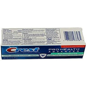 Crest Pro-Health Advanced Fluoride Toothpaste Gum Protection - 3.5 oz, Pack of 6