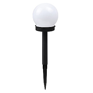 ZHUANYIYI 3 Pieces, Outdoor Solar Ball Lawn Lamp, Waterproof Landscape Lamp for Garden Lighting, Home Garden Pavement Decoration Street Lamp
