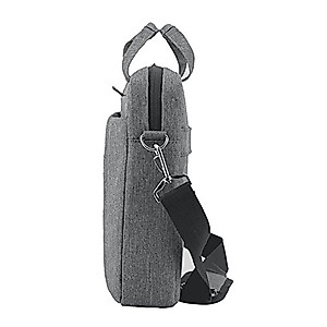 KROSER Laptop Bag 15.6 Inch Briefcase Shoulder Bag Water Repellent Laptop Bag Satchel Tablet Bussiness Carrying Handbag Laptop Sleeve for Women and Men-Grey