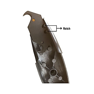 Zeluga 19-301 Safety Vinyl Shark Knife and 100ft. Contractor Chalk Reel Combo Pack