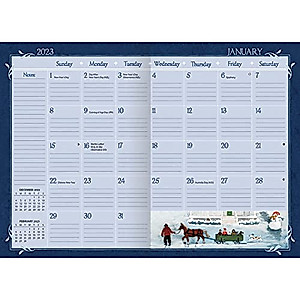 LANG LANG FOLK ART™ 2023 MONTHLY PLANNER (23991012099)