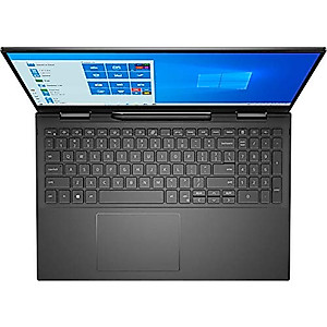 Dell Inspiron 7506-BLK Home and Business Laptop-2-in-1 (Intel i7-1165G7 4-Core, 16GB RAM, 1TB SSD, Intel Iris Xe MAX, 15.6" Touch 4K UHD (3840x2160), Active Pen, Fingerprint, WiFi, Win 10 Home)