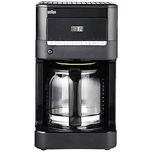 Braun Brew Sense Drip Coffee Maker (KF7000BK) Charcoal Filter