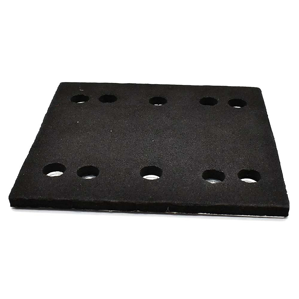 Superior Pads and Abrasives SPD19 1/4 Sheet, 6 Hole Stick on Square Sanding Pad replaces Milwaukee 14-67-0275, Ridgid 200202538