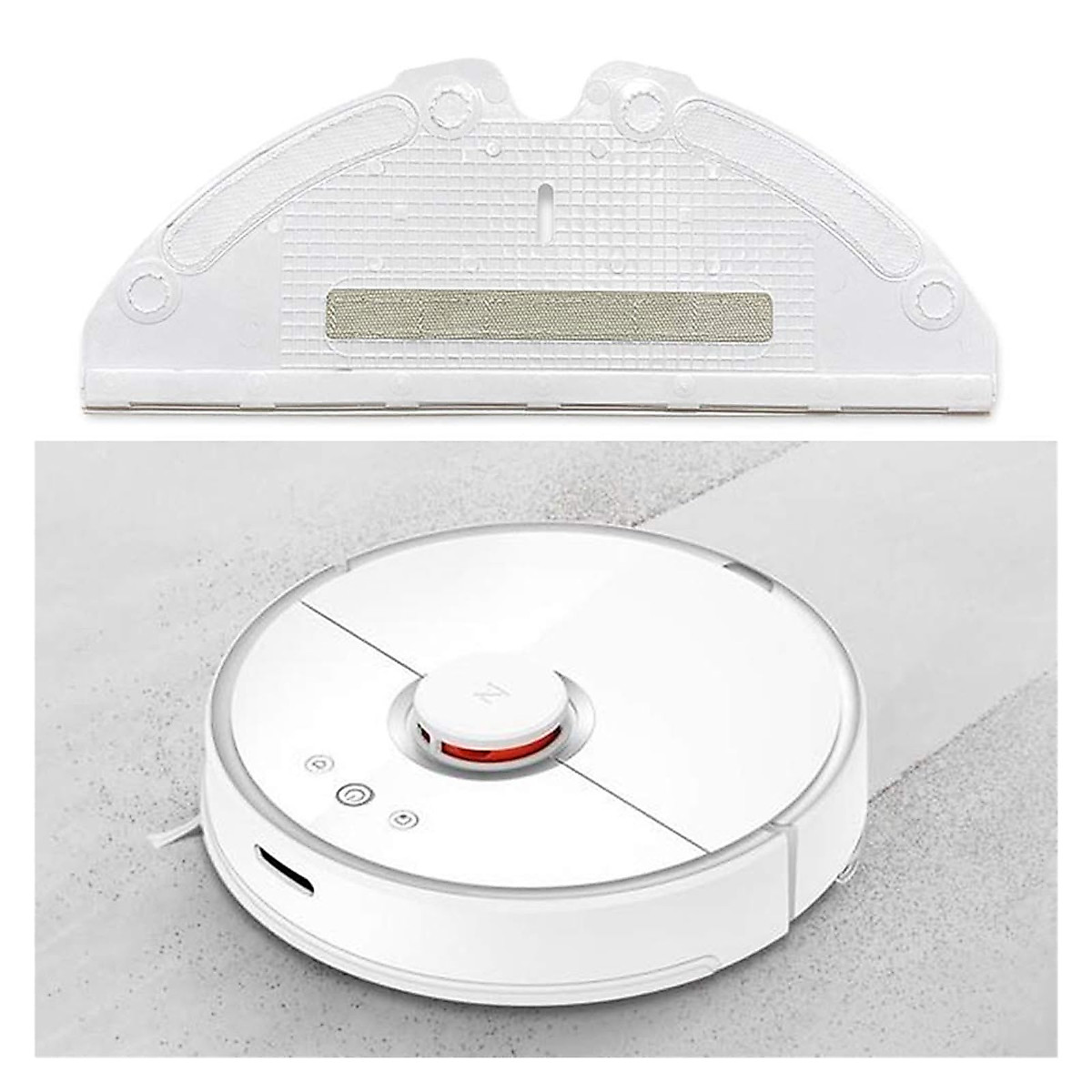 LNYGACDT for Vacuum Cleaner - Mop Cloths Rag Bracket Compatible for Pure S50 T7, Vacuum Cleaner Accessories