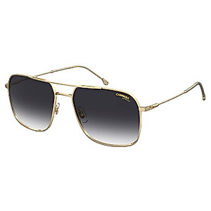 Carrera 247/S Sunglasses, Gold Grey Frame, Grey Shaded Lens, 716736360935