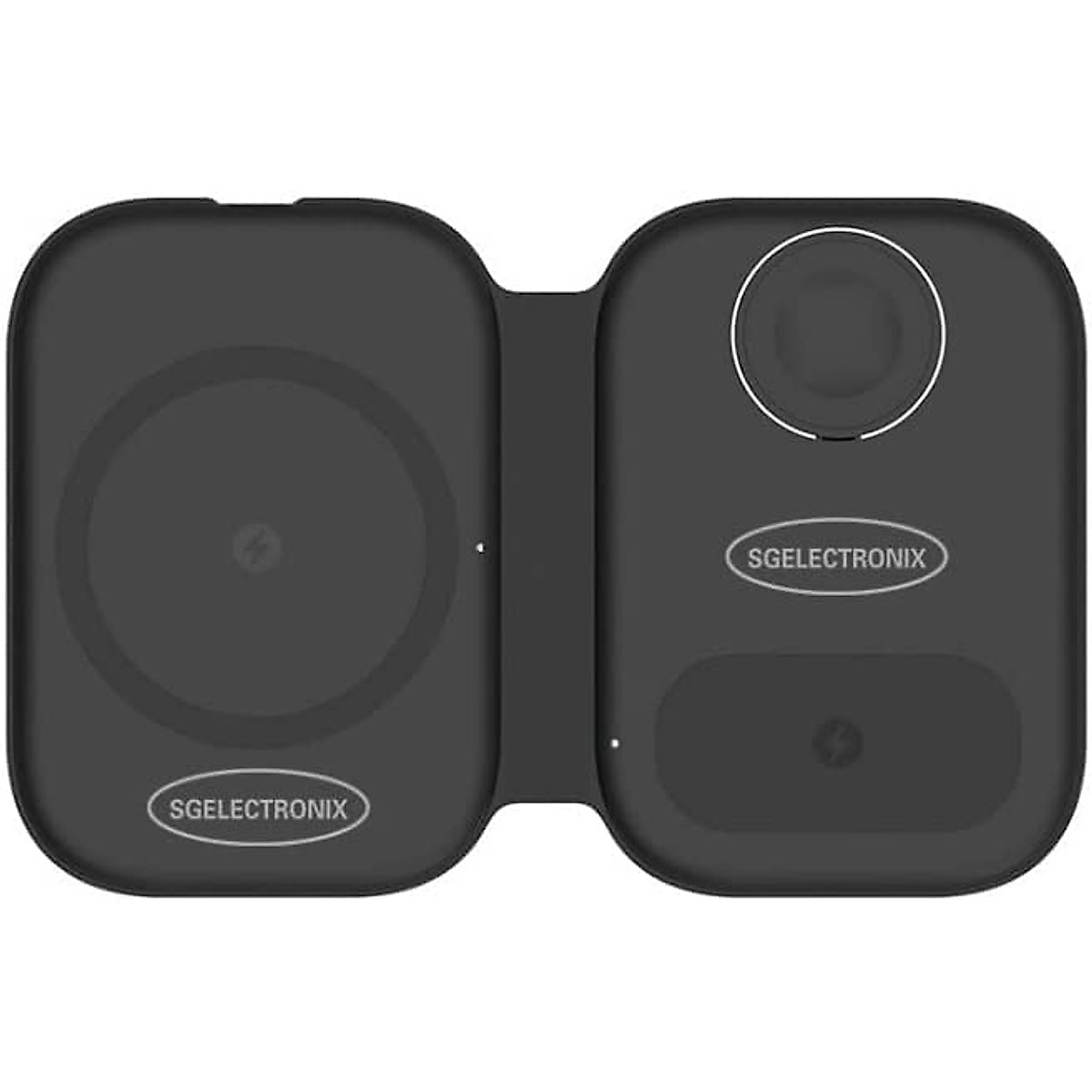 3 in 1 Charging Station for Apple Multiple Devices, Foldable Wireless Charger for iPhone 14/13/12/11/Pro/Max/XS/Max/XR/XS/X, Apple Watch 8/7/6/SE/5/4/3/2, Airpods Pro/3/2/1