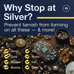 Anti Tarnish Storage Bag 18" x 18" | Fabric Cloth Bags for Sterling Silver Jewelry Silverware Trays and More (2 Pack)