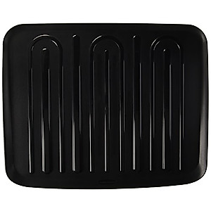 Rubbermaid 1182MABLA Large Black Drain-Away Tray