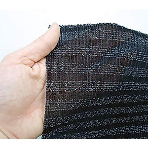 Ohe AWAYUKI Nylon Body Towel Super Hard Black 1pc