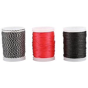 VGEBY 120m Archery Bowstring Serving Threads Nylon Serving Thread (Color : Red) Bow String Serving Bcy Serving .014