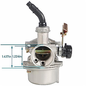 Silscvtt Carburetor Carb Replacement for Can-Am DS70 DS90 DS 70 90 Replacement for Mini DS70 DS90 DS90X ATV Four Wheeler