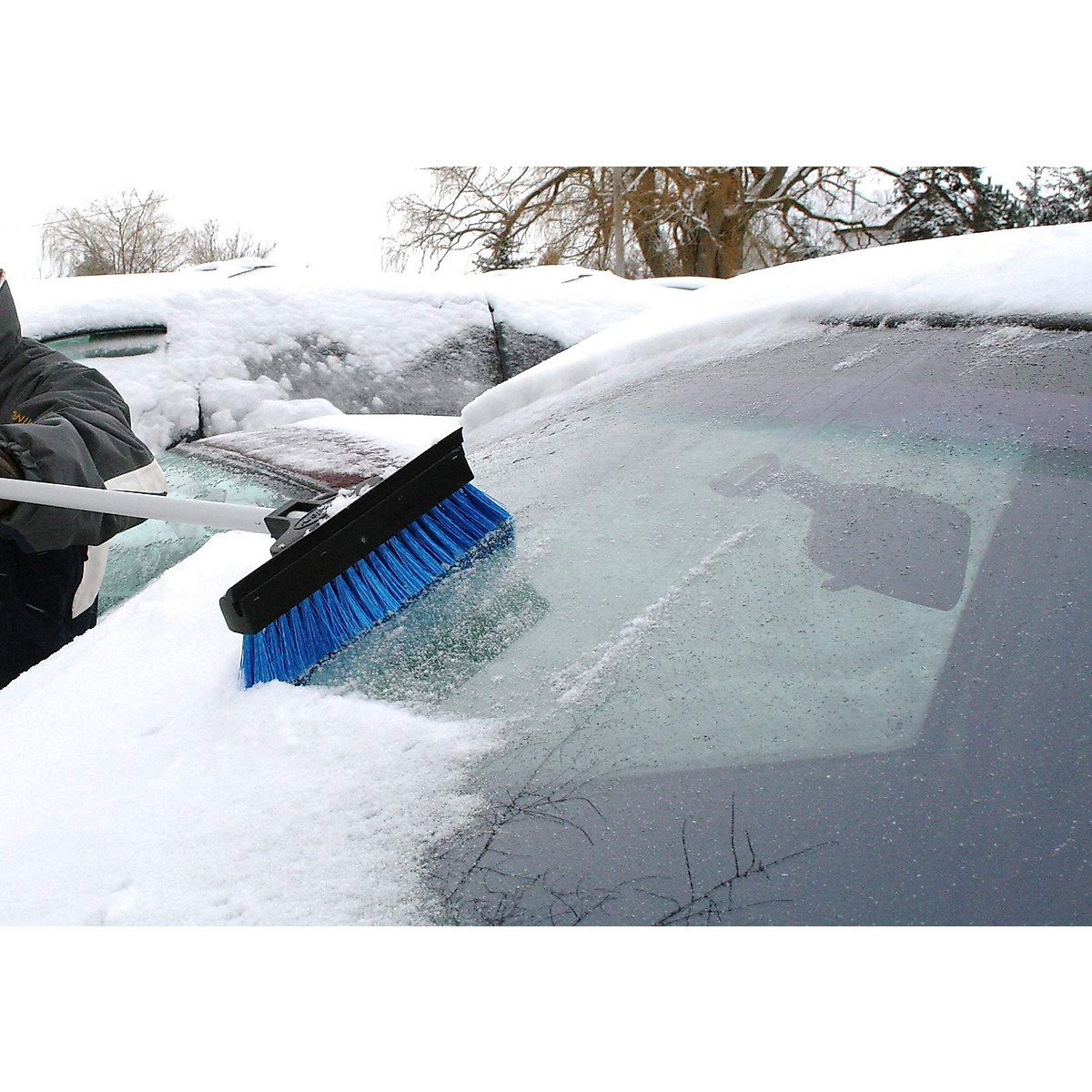 Mallory 581-E Mallory Telescoping Sport Utility Snow Broom with 8" Head (Colors may vary)