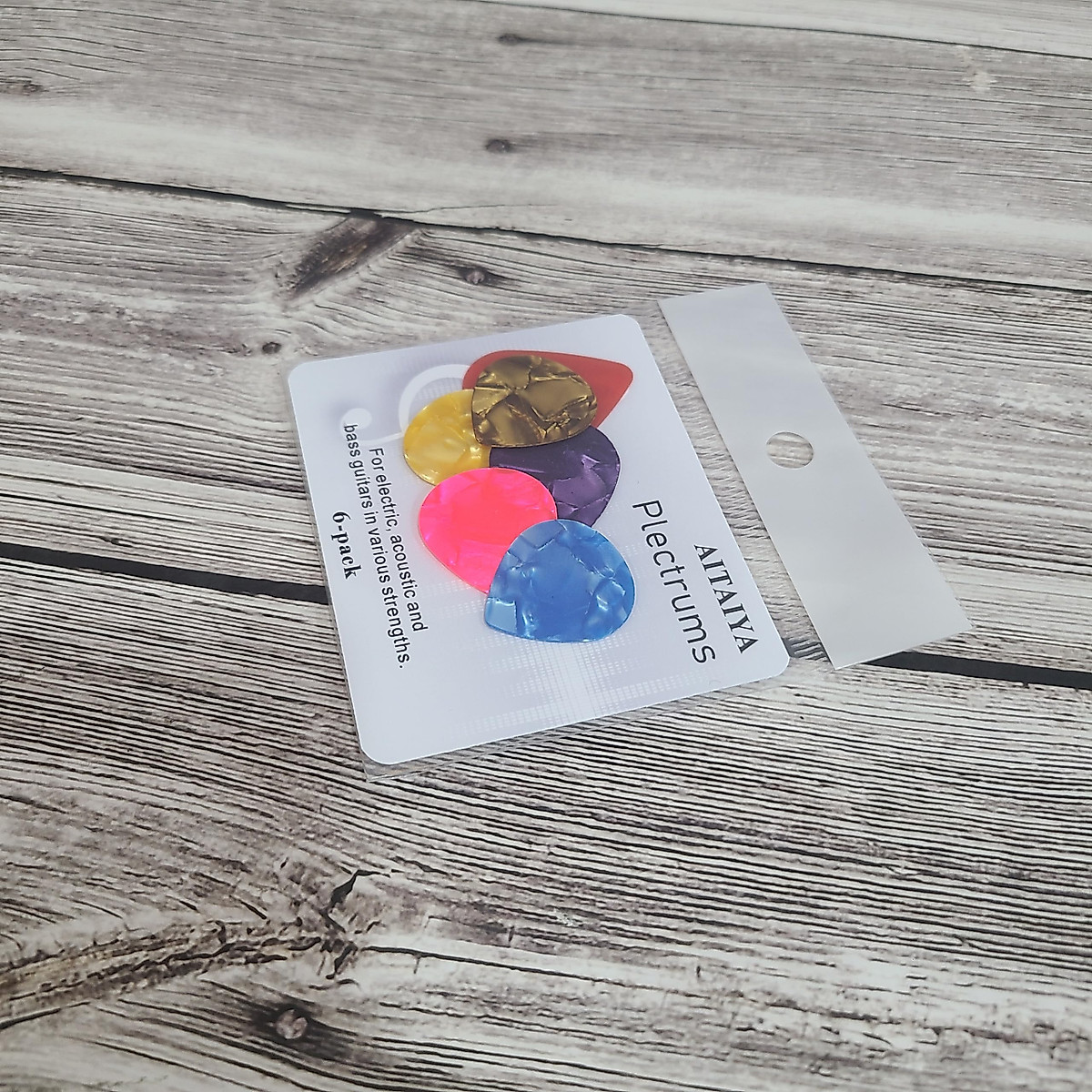 AITAIYA Plectrums,Guitar Picks, For electric, acoustic and bass guitars in various strengths - Precision Picks for Every Guitarist