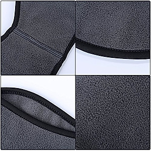 BBTO 3 Pcs Ear Warmer Fleece Headbands Ear Muffs Winter Running Gear for Women Men Adult Kids(Black, Gray, Navy)