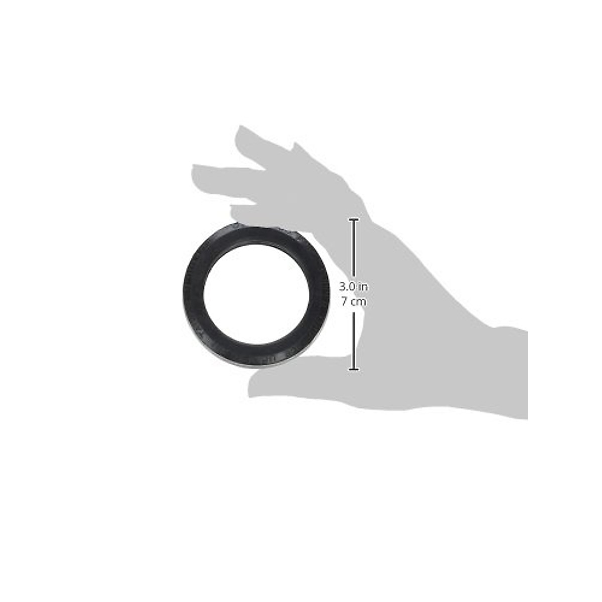 Oatey 42158 Rubber Caulking Gasket Fits 2 in. Copper DWV Drain Pipe for No-Calk Shower Drain