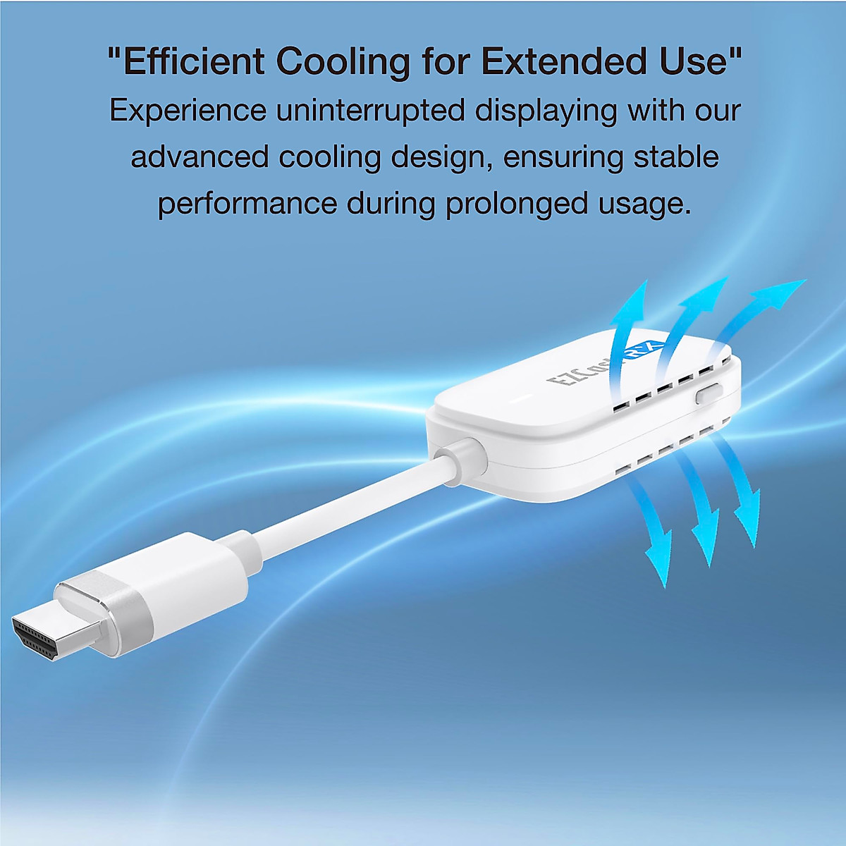 EZCast Wireless HDMI to HDMI Transmitter and Receiver, 1080P 60HZ, Screen Mirror and Extend to TV for Laptop/PC/PS5, 30m HDMI, 40m HDMI, 50m HDMI