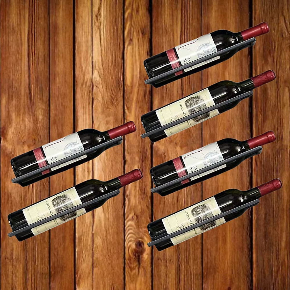 Artchros Wine Rack (6PCS-Black)