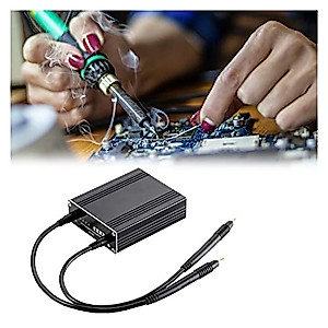 Plastic welder Handheld Spot Welder Portable Mini Spot Welder Aluminum Alloy Shell Portable Precision Spot Welder Universal 18650 Battery CNC machine (Color : Black)