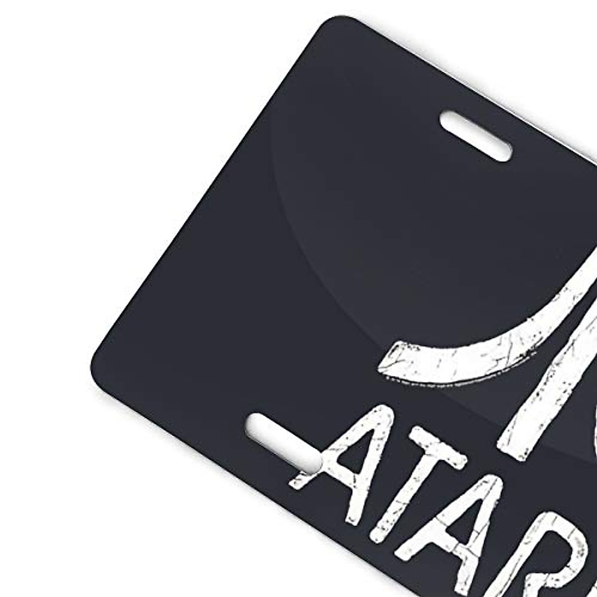 Ertregysrtg Atari Video Game Retro Logo Vintage Gaming Console License Plate 6" X 12"