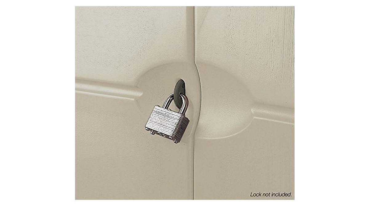 Rubbermaid Vertical Outdoor Storage Shed - Weather-Resistant & Space-Saving