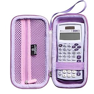Tourmate Hard Travel Case Replacement for Texas Instruments TI-30X IIS 2-Line Scientific Calculator, Case Only