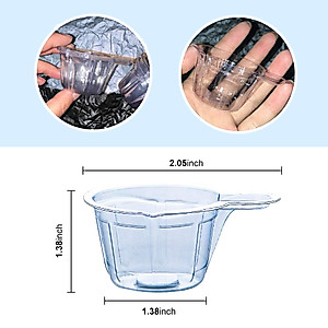 SHJYKRU 40ml Plastic Disposable Urine Cups - 80/120/200 pcs Easy to Collect Urine Specimen Cups for Pregnancy Test/Ovulation Test/pH Test (80)