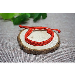 Zittop Chinese Feng Shui Lucky Strap Friendship Handmade Bracelet Red String Rope Men Women Fashion Jewelery.