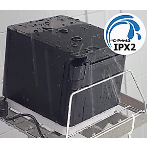 Star Micronics mC-Print3 3-inch Ethernet (LAN) / USB Thermal POS Printer with CloudPRNT, Cutter, and External Power Supply - Black