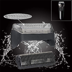 𝟮𝟬𝟮𝟯 𝙐𝙥𝙜𝙧𝙖𝙙𝙚𝙙 10B Replacement Foil & Cutter for Compatible with Bra-un Cruzer, 10B/20B 1000/2000 Series Shaver Head Set Replacement Part Compatible with 190 1735 1775 5728 5729 170S